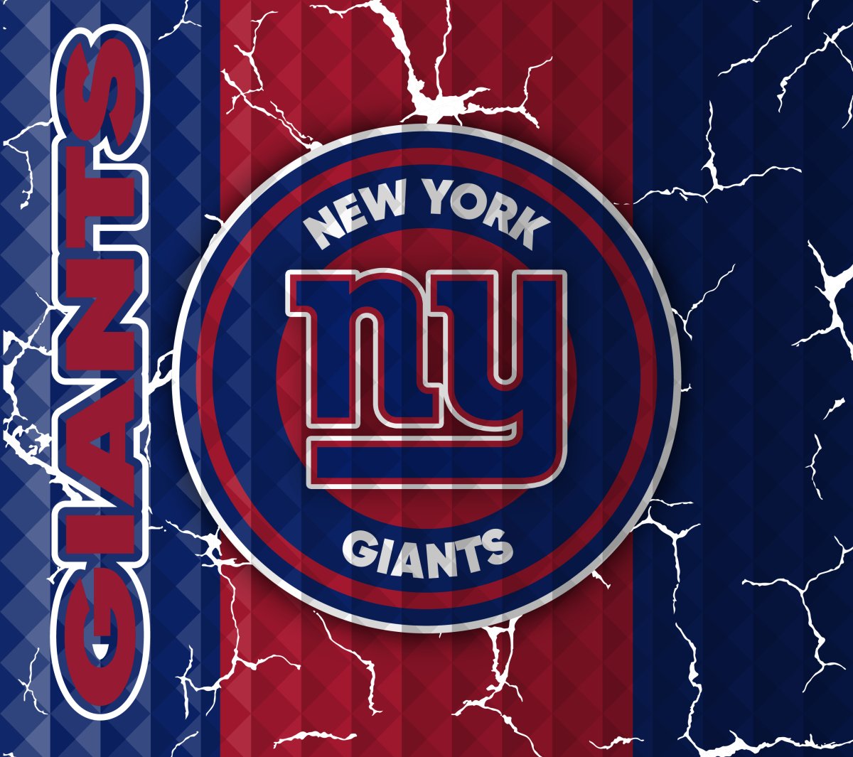 NFL Diamond Background Skinny Steel Tumbler with Straw, 20oz – Creative ...